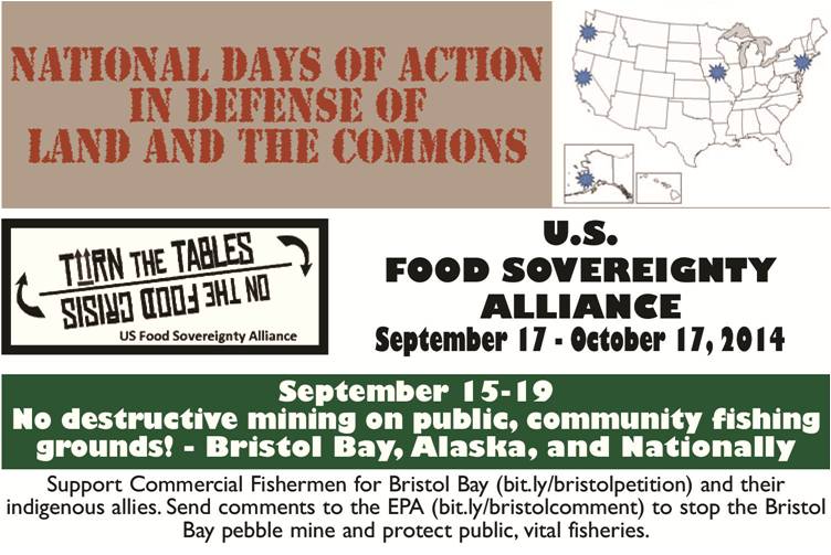 USFSA Launches National Days of Action in Defense of Land and the ...
